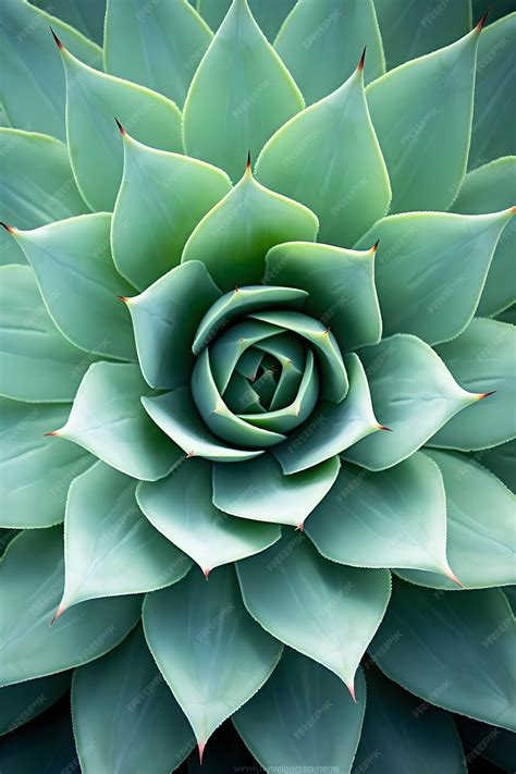Premium Photo Agave Plant Resilience A Commemoration Of Desert Floras Adaptation To Aridity