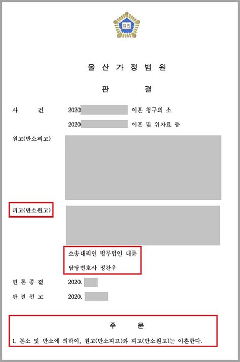 이혼 양육비 반소 승소 10여 년간 가출 후 소식 끊어버린 남편을 상대로 한 이혼소송 및 과거양육비 청구 대륜