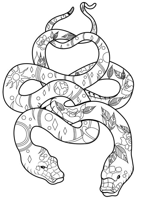 Coloriage Python Coloriage Python