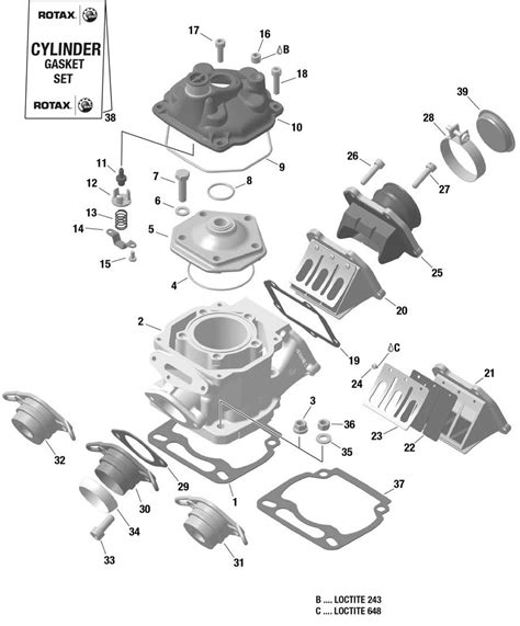 Rotax Cylinder K Racing