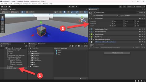 Xr Step By Step 2023 Meta Quest Grab Tractor Beam And Yeeting Unity