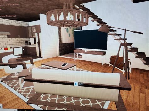 Bloxburg Modern Living Room Ideas