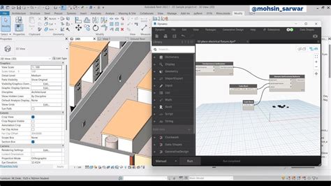 Tutorial 03 Place Electrical Fixtures Automatically Dynamo Revit