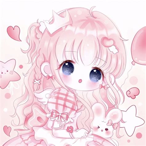 Pink Wallpaper Kawaii Wallpaper Iphone Cute Anime Girl Pink Kawaii