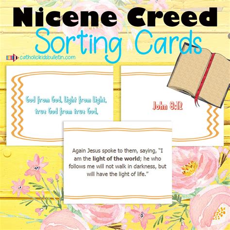 Nicene Creed Worksheets