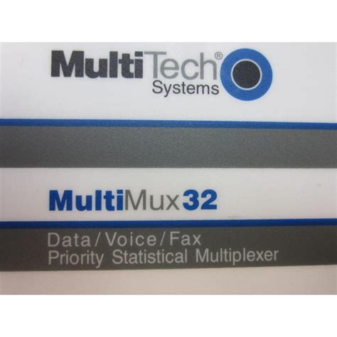 Multitech Systems Multimux32 Statistical Multiplexer Display Panel Only