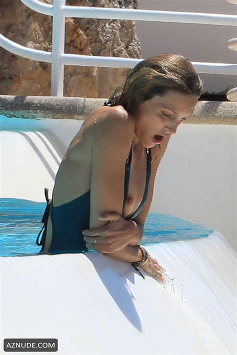 Anja Rubik Nip Slip In The Pool In Cannes Aznude