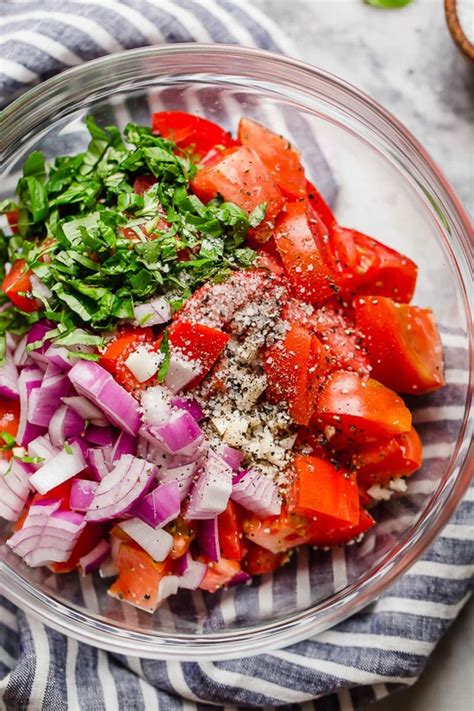 The Best Summer Tomato Salad A Staple In My House Skinnytaste