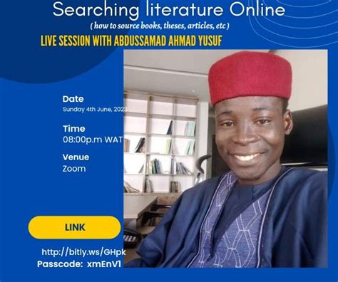 Abdussamad Ahmad Yusuf On Linkedin After The Live Video I Did A While The Need For This Is