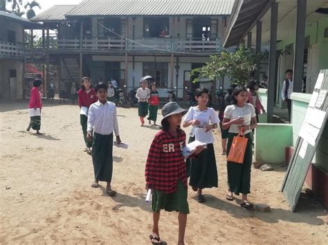 မာန်အောင်မြို့၌ ၂၀၂၂ ၂၀၂၃ ပညာသင်နှစ် Grade 5 ကျောင်းသား သူများနှစ်ဆုံးစာမေးပွဲအောင်မြင်စွာဖ