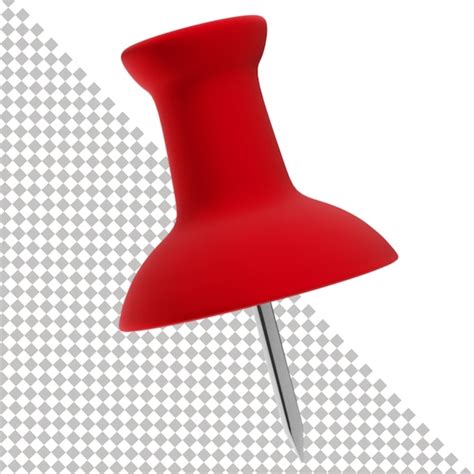Premium Psd Push Pin 3d Icon