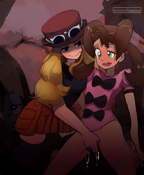 Serena Shauna And Nosepass Pokemon And 2 More Drawn By Polyle