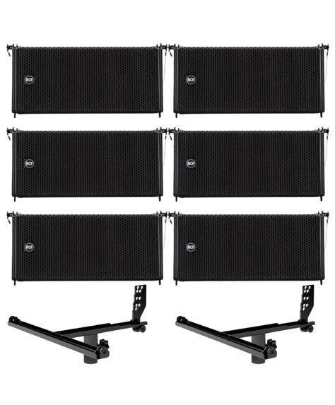 Rcf Set Hdl 6a X6 2 Pole Mount Rcf Set Hdl 6a X6 2 Pole Mount