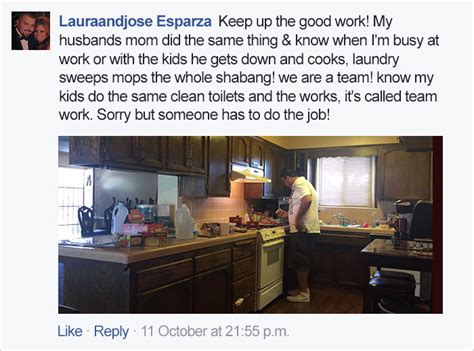 Mom Teaches Her Son That Chores Arent Just For Women Gets Criticized Online Bored Panda