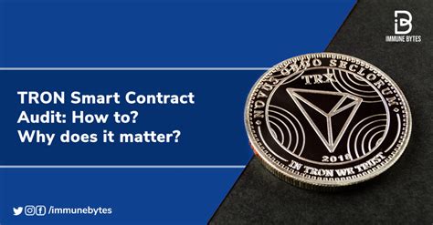 Tron Smart Contract Audit How To Immunebytes