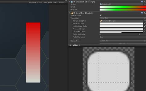 Unity Game Engine Gradient Not Rendering Correctly On A Unity3d Gui Object Stack Overflow