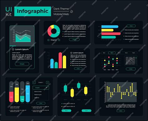 Premium Vector Infographic Tools Ui Elements Kit