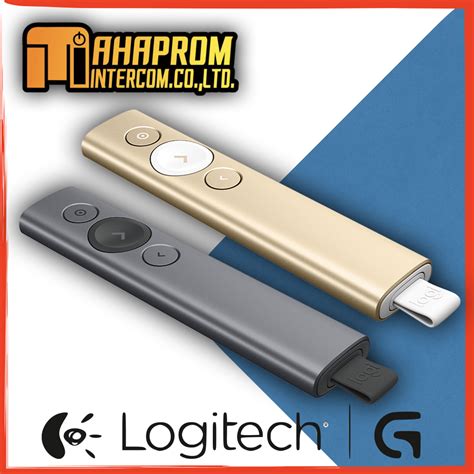 Presenter Remote รีโมทควบคุมคำสั่งไร้สาย Logitech Spotlight Wireless Cordless Digital Lazada