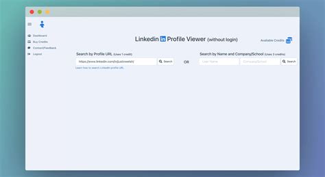Linkedin Profile Viewer
