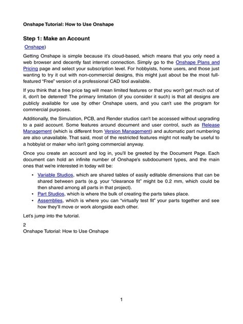 Onshape Pdf Mobile App Extrusion