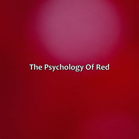 What Color Makes Red Pop