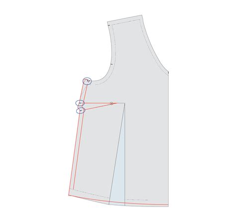 How To Reduce The Size Of A Dart — In The Folds