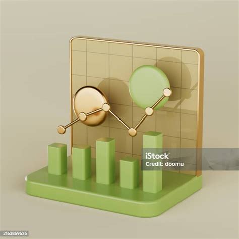 황금 막대 차트 그래프 다이어그램 통계 비즈니스 인포 그래픽 3d 렌더링 0명에 대한 스톡 사진 및 기타 이미지 0명 3차원 형태 개념 Istock