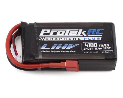 Exquisite ProTek RC 3S 120C Si Graphene HV Shorty LiPo Battery 11 4V 4100mAh W T Style
