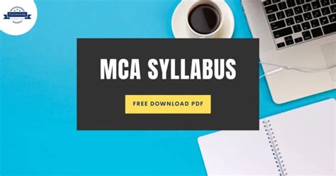 Mca Syllabus 2025 Free Download Pdf