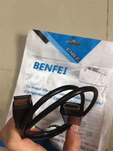 Benfei Display Port To Hdmi 1 M Computers And Tech Parts And Accessories Cables And Adaptors On