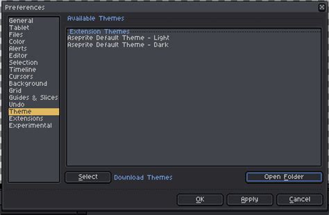 Style Refresh Button Not Found Bug Reports Aseprite Community