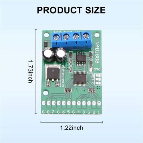 Ch Input Output Digital Switch TTL LvTTL CMOS RS IO Control Module Modbus Rtu Board For PLC