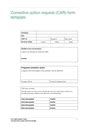 Corrective Action Request Form Template In Word And Pdf Formats