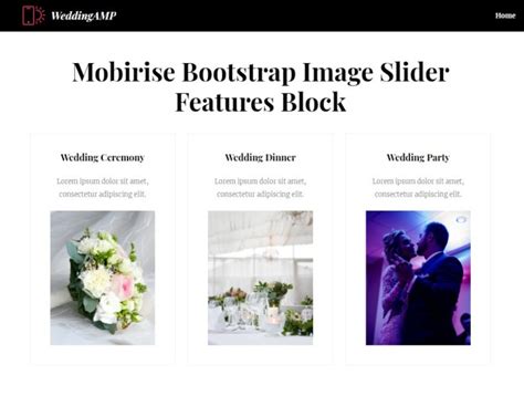 Mobirise Bootstrap Image Slider Features Block Mobirise Mobirise Bootstrap Image Slider Features Block Mobirise