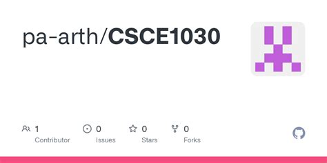 Github Pa Arthcsce1030