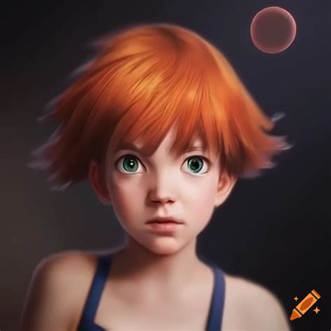 Realistic Depiction Of Misty From Pokemon On Craiyon
