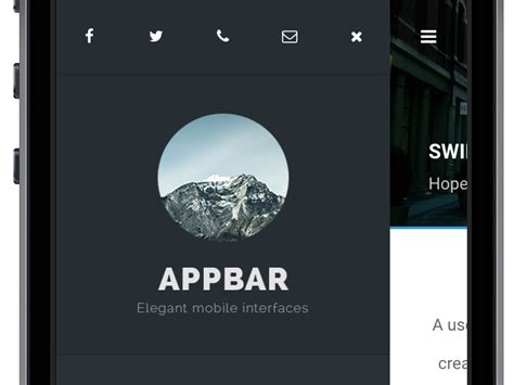 appbar designs themes templates and downloadable graphic elements on dribbble