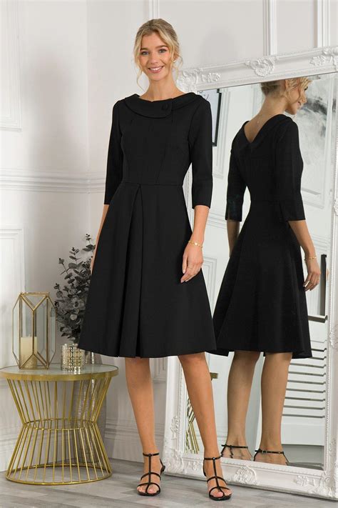Jolie Moi Sloan 34 Sleeve Midi Dress Debenhams