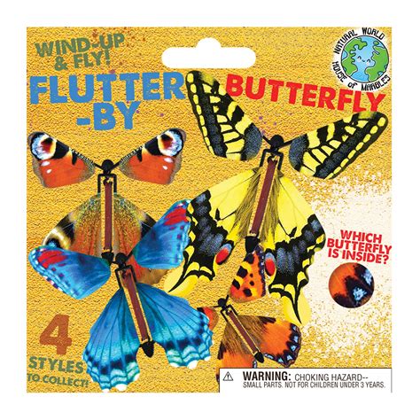 Flutter By Wind Up Butterfly House Of Marbles Flutter By Wind Up Butterfly House Of Marbles