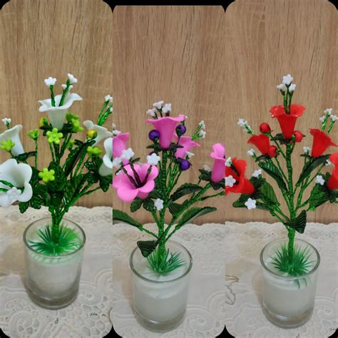 Jual Bunga Lili Bunga Akrilik Bunga Artificial Shopee Indonesia