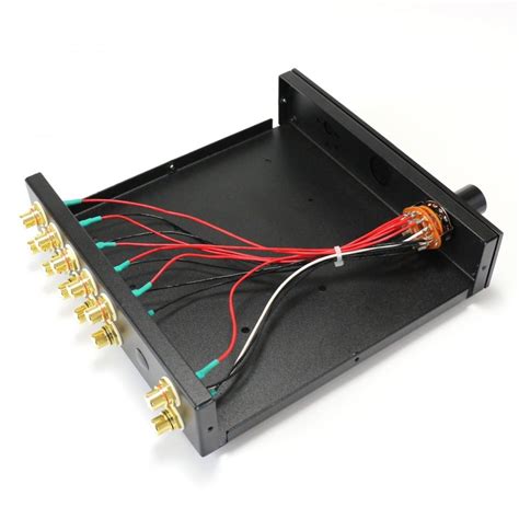 Audiophonics Passive Source Selector Switch Alps 5 To 1 Black