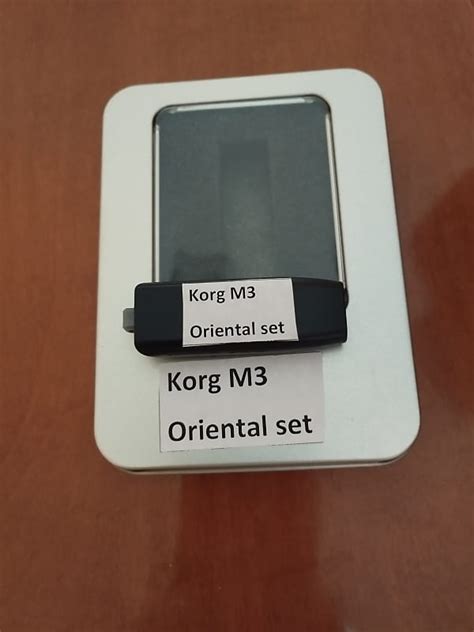 Korg M3 Korg M3 Set Sound Samples Oriendal Reverb