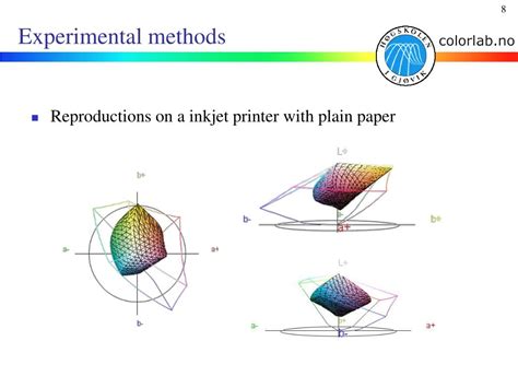 ppt perceptual evaluation of colour gamut mapping algorithms powerpoint presentation id 4150307