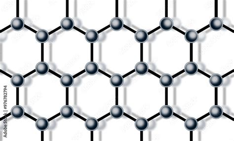 Graphene Atomic Structure A Single Layer Of Carbon Atoms Arranged In Hexagons Graphene Is