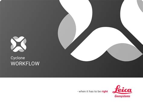 leica cyclone workflow geoinstinct