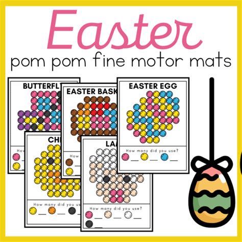 Easter Snap Cubes Activities