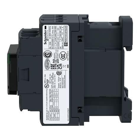 Lc1d09el Contactor Tesys Deca 3p 3no Ac 3 3e