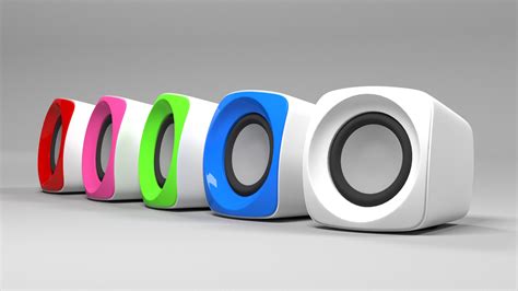 Mini Usb Speaker D Model Turbosquid