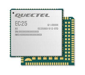 Quectel Ec25 Series Lcc LGA Mini Pcie Package 4G LTE Cat4 Module LTE FDD WCDMA LTE Module And Ec25
