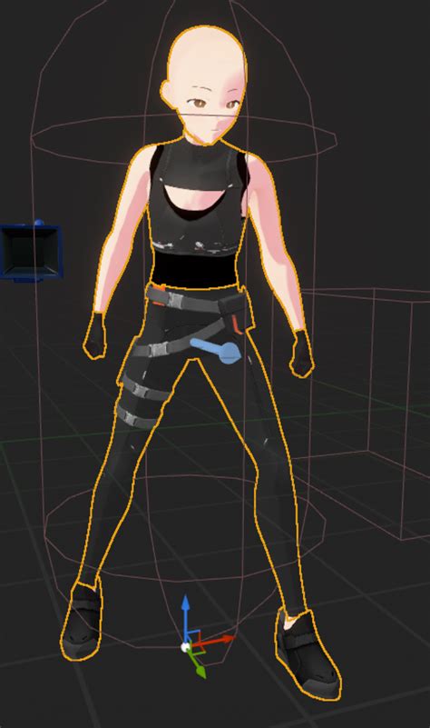 unreal engine — fcs armor set sets up for vroid with blender by an